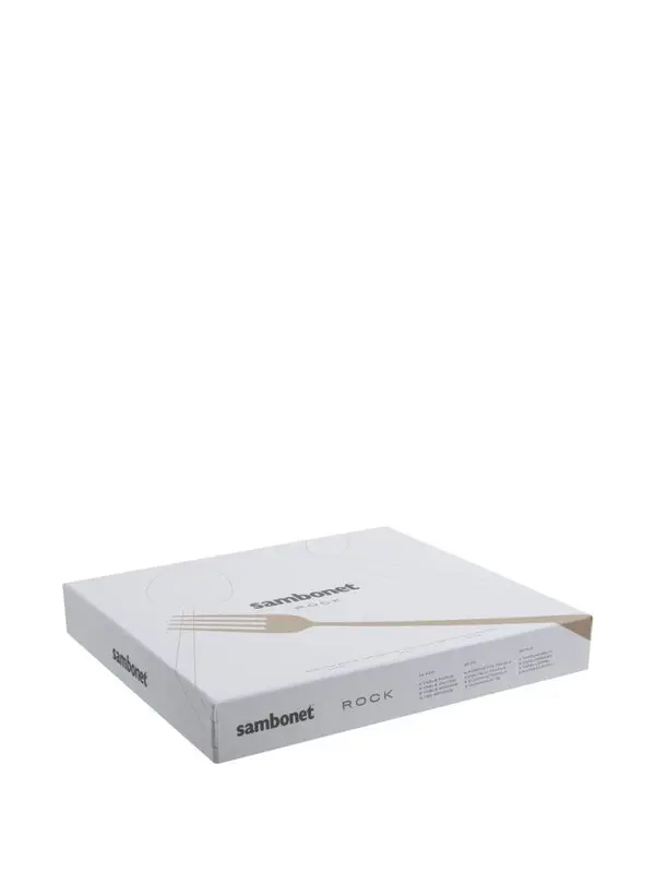 SAMBONET Rock Stainless-steel Cutlery