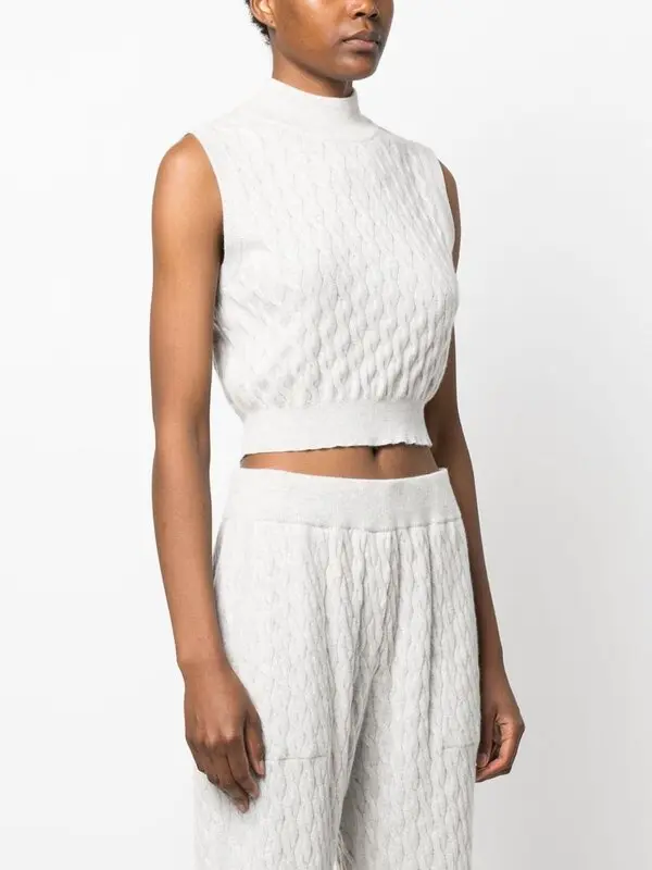 Brunello Cucinelli Cable-knit Cashmere Vest