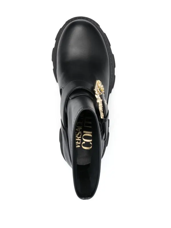 Versace 75mm Decorative-buckle Boots