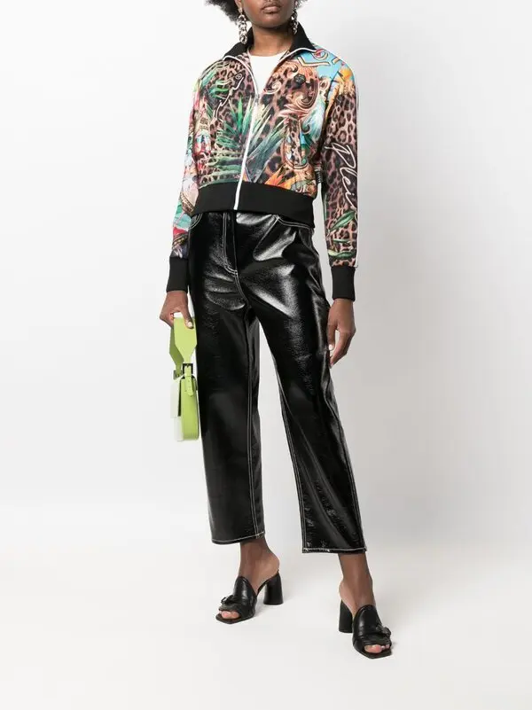 Philipp Plein Printed Jacket - Black