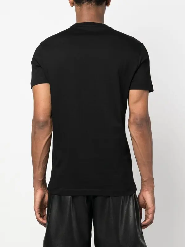 Versace Logo-detail T-shirt - Black