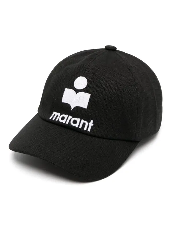 Isabel Marant Tyron Logo-embroidered Baseball Cap - Black