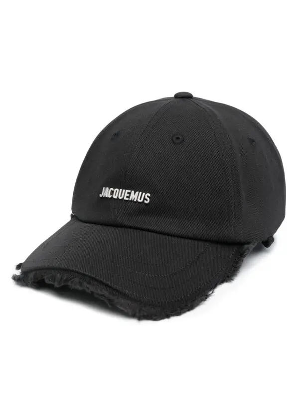 Jacquemus La Casquette Artichaut Baseball Cap - Black