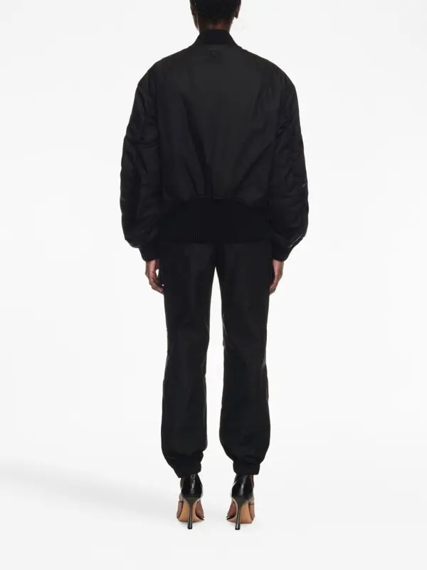 Off-White Zip-fastening Bomber Jacket