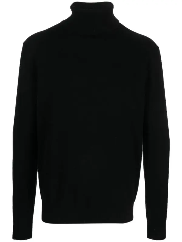 DONDUP Roll-neck Fine-knit Jumper - Black