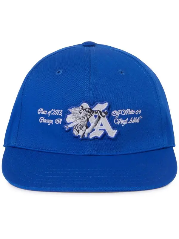 Off-White Logo-appliqué Cotton Baseball Cap