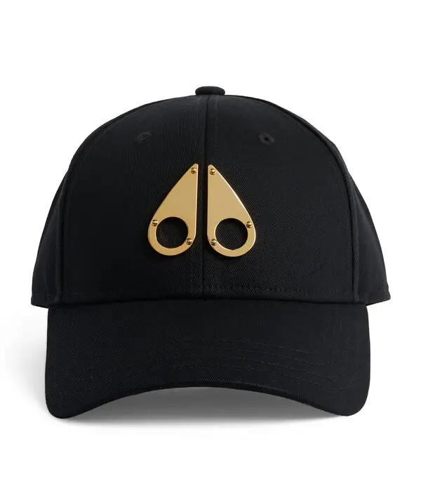 Moose Knuckles Icon Logo Baseball Cap - Black