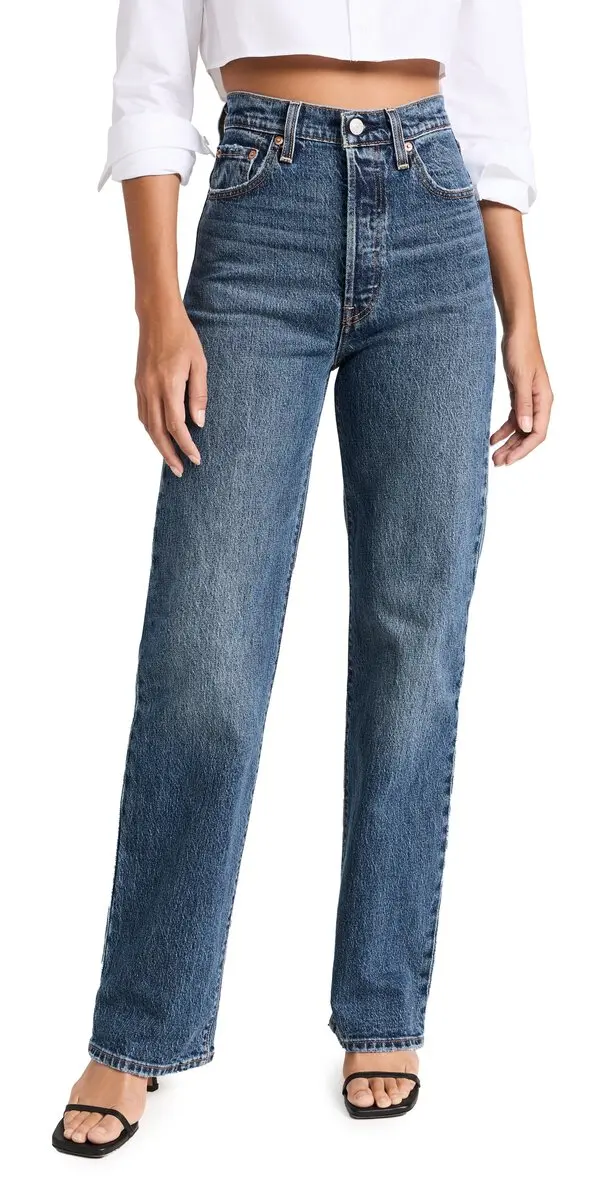 LEVI'S Ribcage Full Length Jeans - Valley View