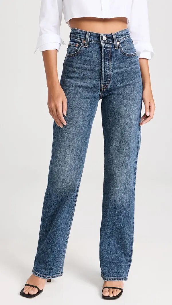 LEVI'S Ribcage Full Length Jeans - Valley View