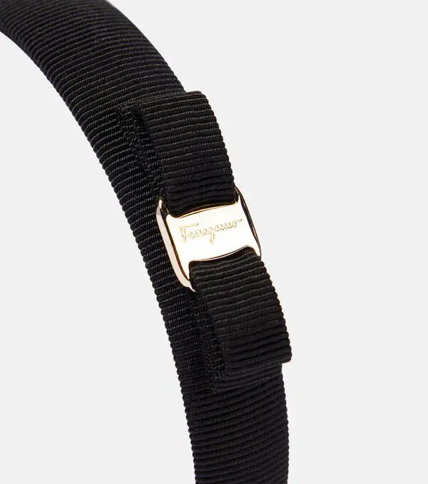 FERRAGAMO Vara Bow Headband - Black