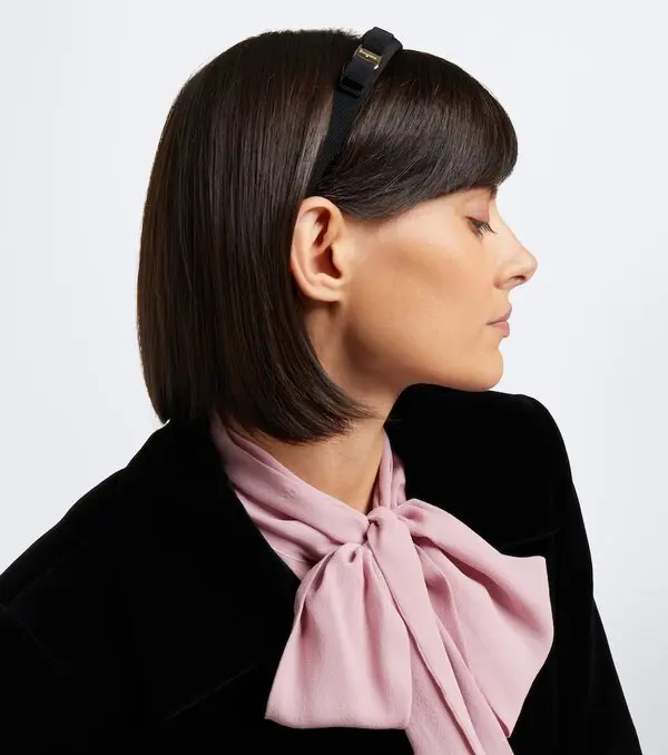 FERRAGAMO Vara Bow Headband - Black