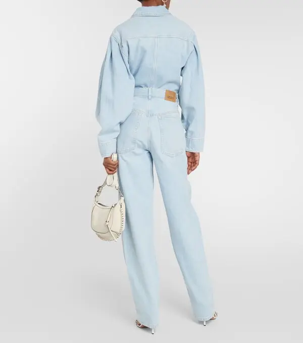 Isabel Marant Étoile Vetan Straight Jeans - Blue