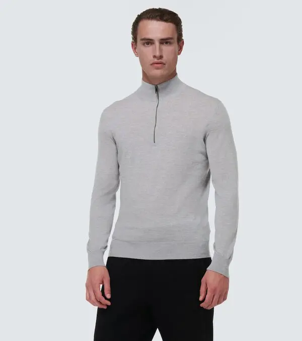 Zegna Turtleneck Wool Sweater