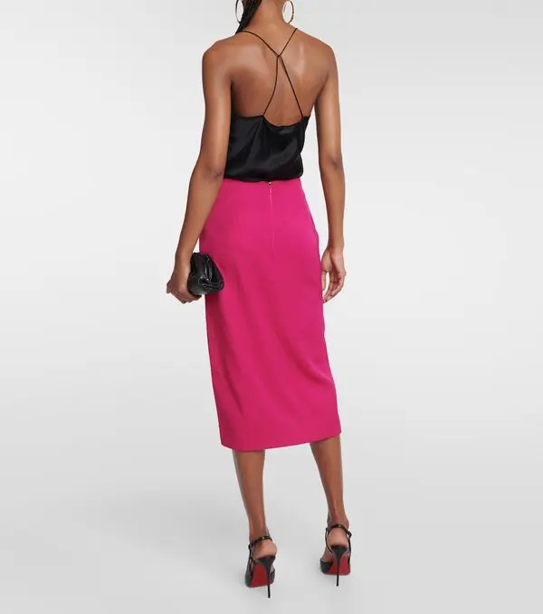 Nina Ricci Wool Midi Pencil Skirt