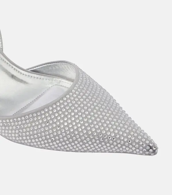 Simkhai Dylan Embellished Slingback Pumps