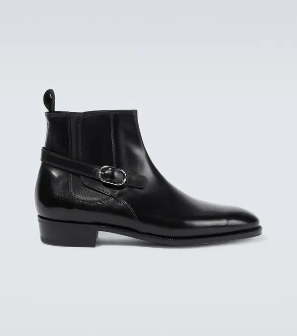 John Lobb Masons Leather Chelsea Boots