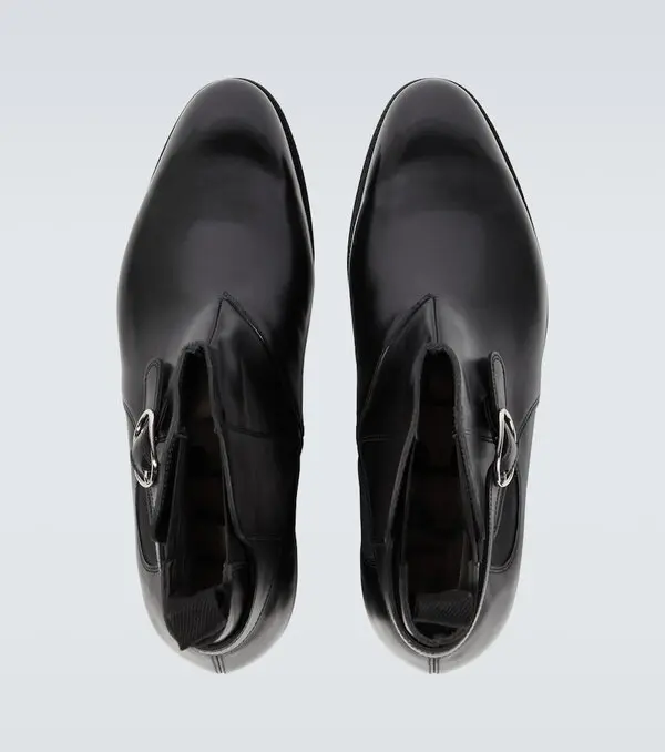 John Lobb Masons Leather Chelsea Boots