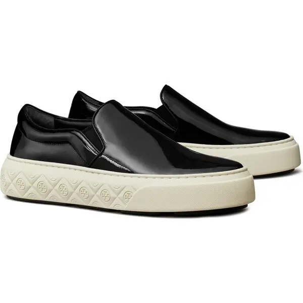Tory Burch Ladybug Slip-on Platform Sneaker - Black
