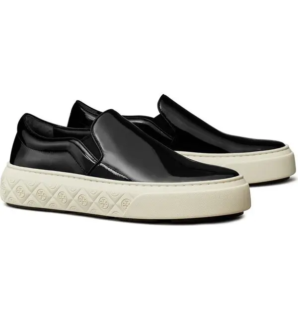 Tory Burch Ladybug Slip-on Platform Sneaker - Black