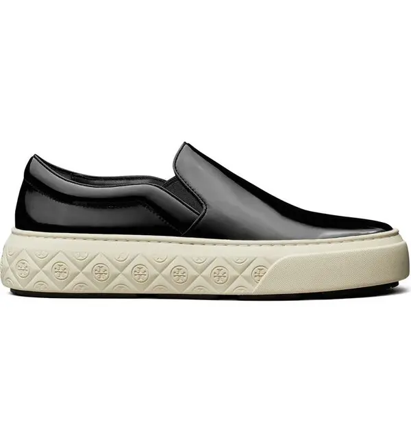 Tory Burch Ladybug Slip-on Platform Sneaker - Black