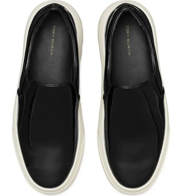 Tory Burch Ladybug Slip-on Platform Sneaker - Black