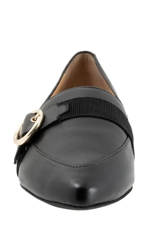Trotters Emmett Pointed Toe Loafer - Black