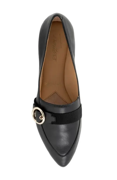 Trotters Emmett Pointed Toe Loafer - Black