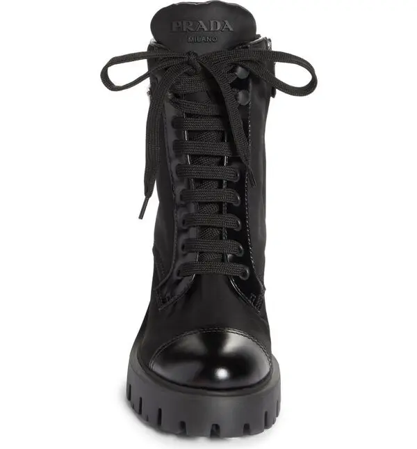 Prada Combat Boots For Women | Editorialist