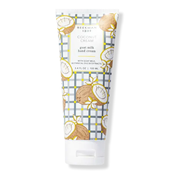 BEEKMAN 1802 Coconut Cream Goat Milk Hand Cream