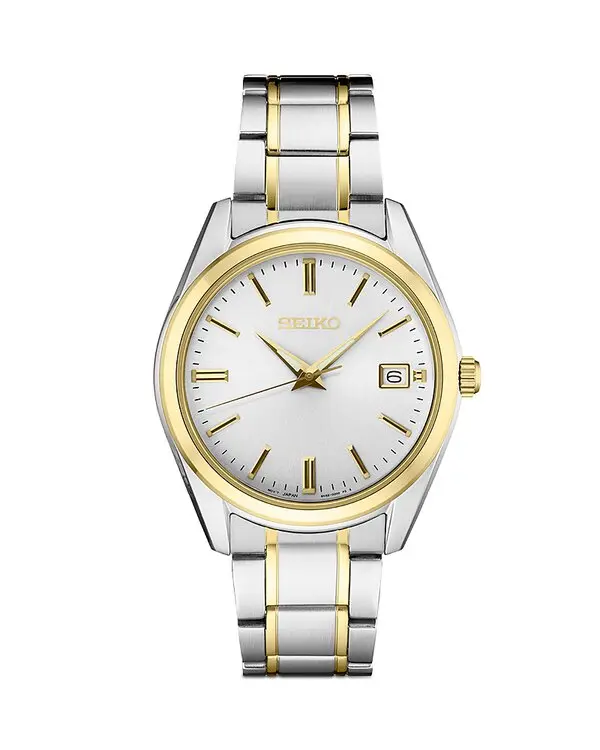 SEIKO Essentials 40.2mm Watch - White/two Tone