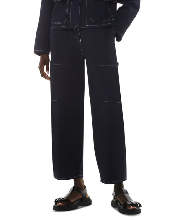 Whistles Meg Tab Detail Trousers
