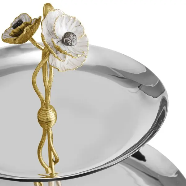 Michael Aram Anemone 2-tier Etagere