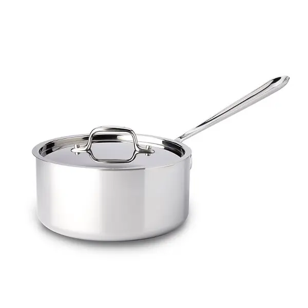 ALL-CLAD D3 Steel 3-quart Saucepan With Lid - Stainless