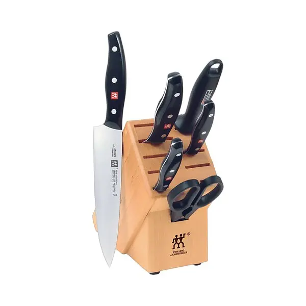 ZWILLING J. A. Henckels Twin Signature 7-piece Knife Block Set - Silver