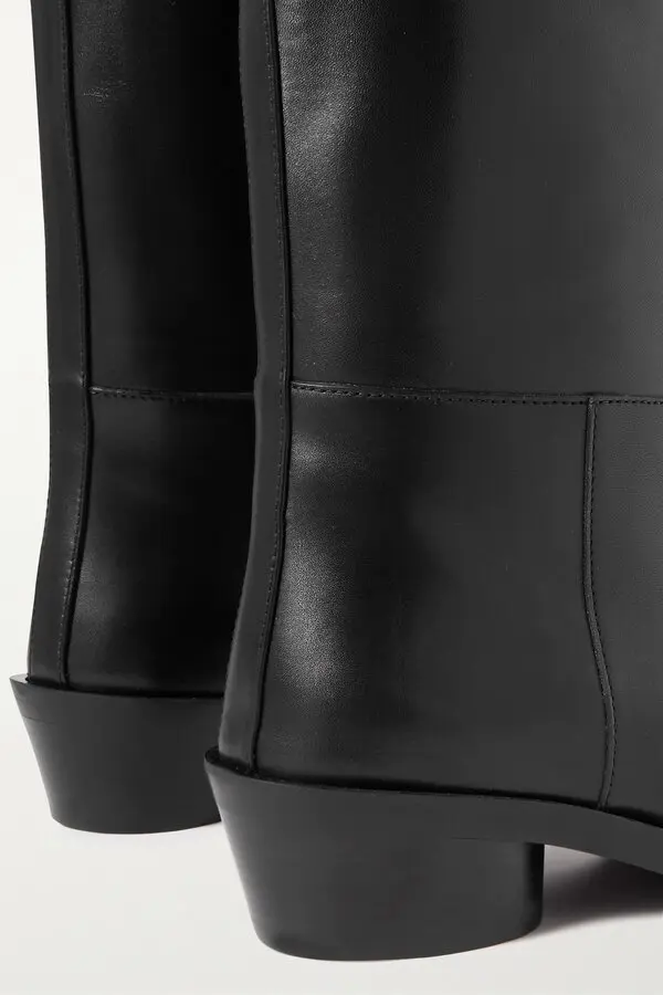 Proenza Schouler Bronco Leather Knee Boots