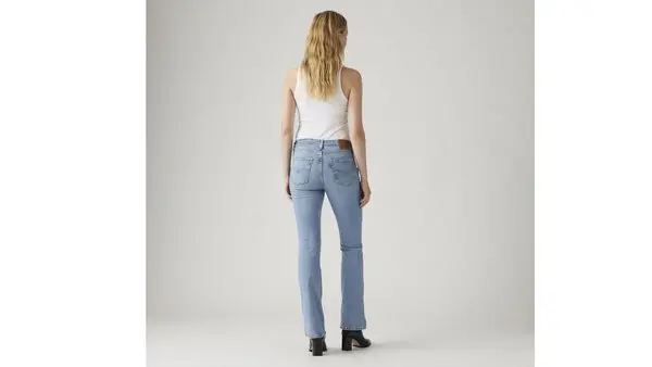 LEVI'S 725 High Rise Bootcut Jeans - Blue Wave Light