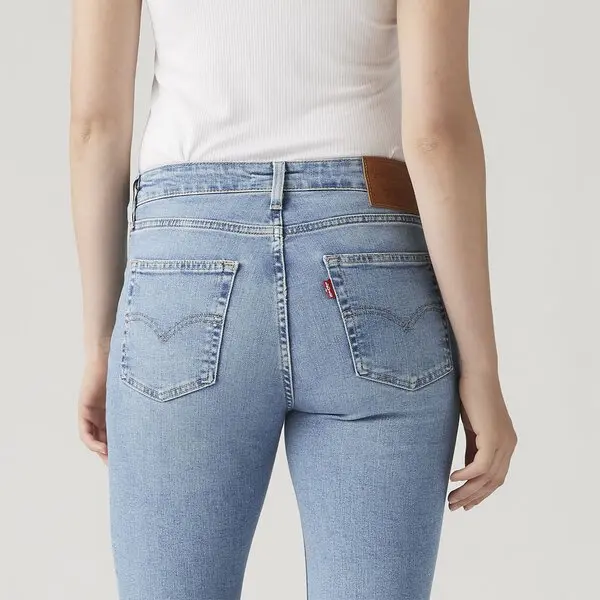 LEVI'S 725 High Rise Bootcut Jeans - Blue Wave Light