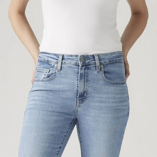 LEVI'S 725 High Rise Bootcut Jeans - Blue Wave Light