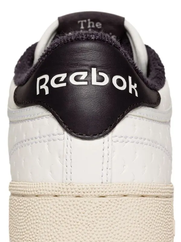 REEBOK Club C Embossed Leather Sneakers - White
