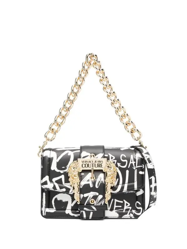 Versace Graffiti-print Crossbody Bag