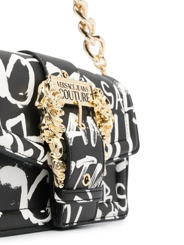 Versace Graffiti-print Crossbody Bag