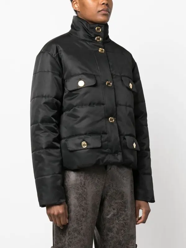 Moschino Button-up Puffer Jacket