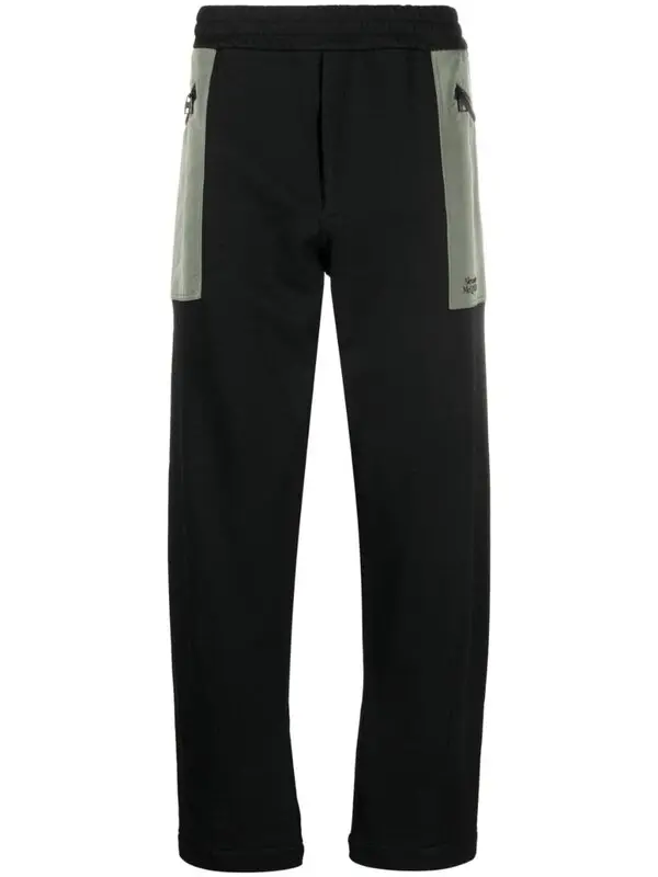 Alexander McQueen Contrast-pocket Cotton Track Pants