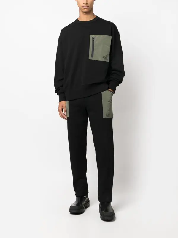Alexander McQueen Contrast-pocket Cotton Track Pants
