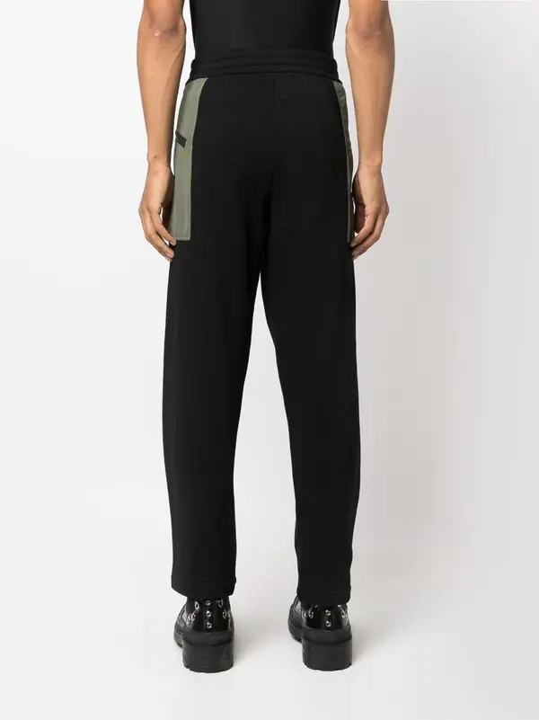 Alexander McQueen Contrast-pocket Cotton Track Pants