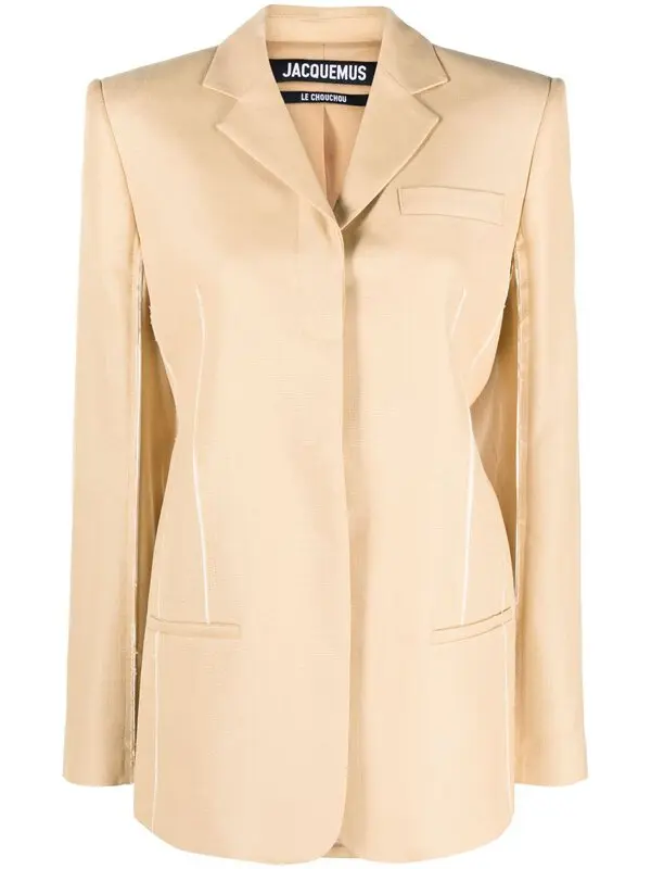 Jacquemus La Veste Caraco Blazer - Brown