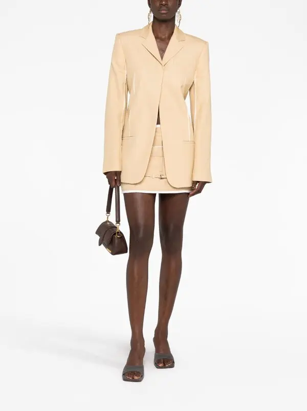 Jacquemus La Veste Caraco Blazer - Brown