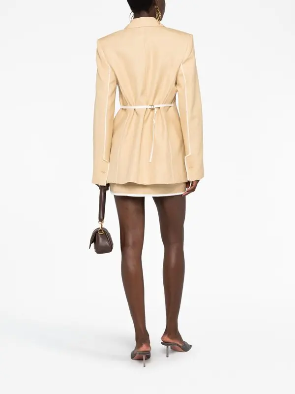 Jacquemus La Veste Caraco Blazer - Brown
