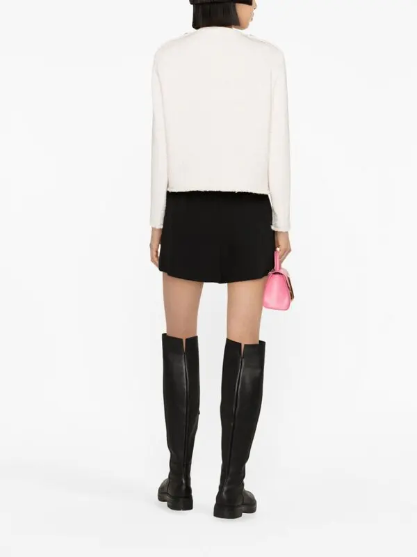 Maje Button-up Tweed Jacket