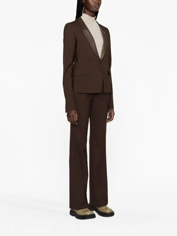 Rick Owens Shawl-lapel Single-breasted Blazer